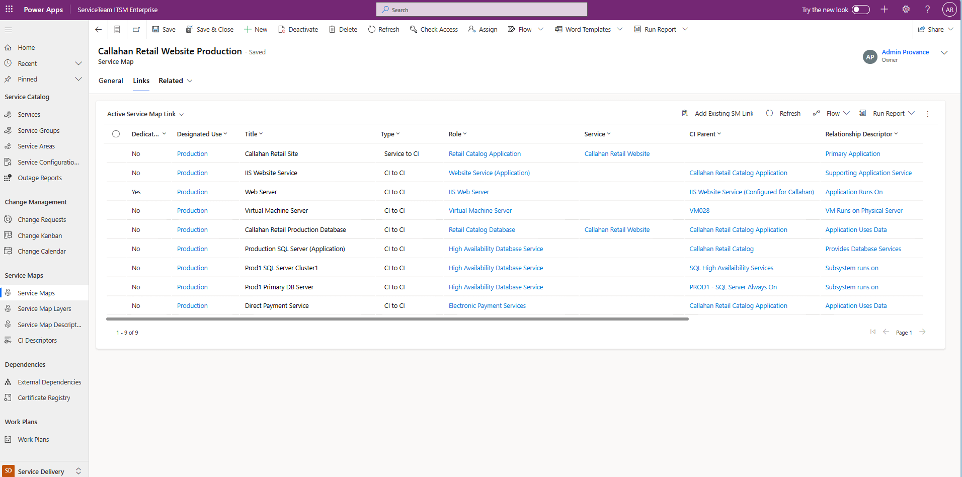 ServiceTeam ITSM – Provance